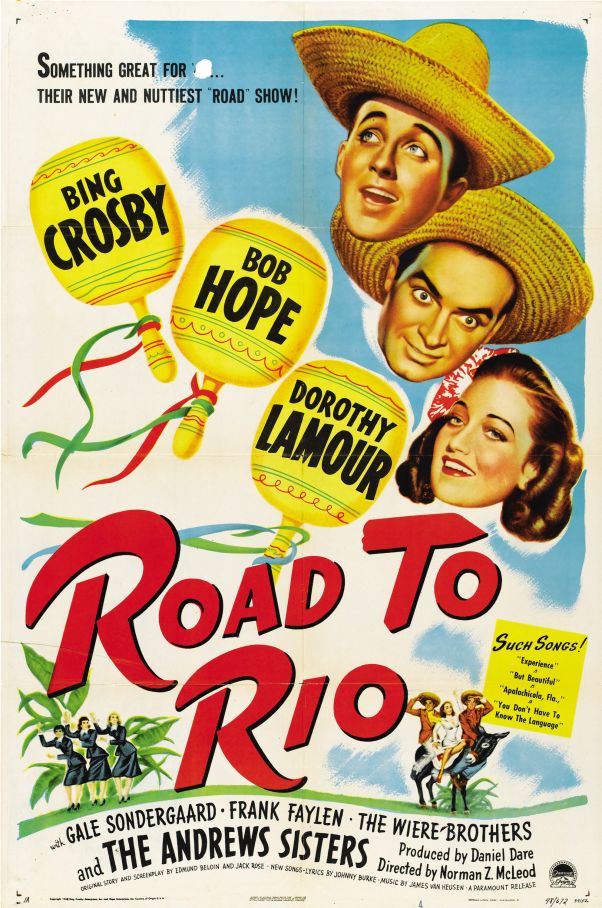 On the Road with Hope and Crosby : The Poster Gallery – Mike's Take On ...