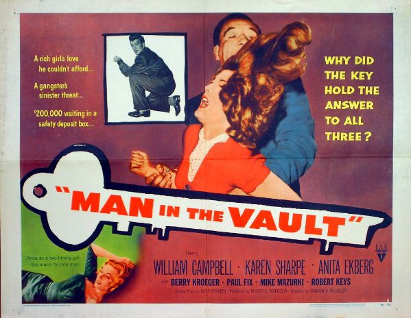 Man In The Vault (1956) – Mike's Take On the Movies