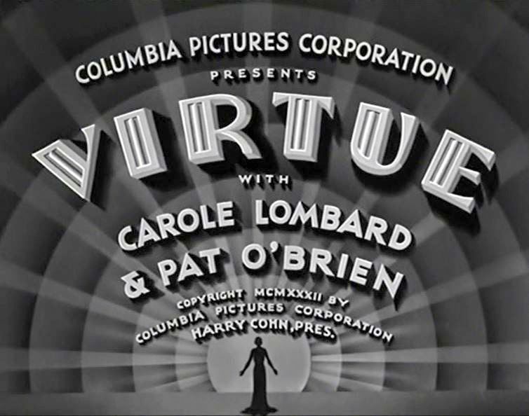 Virtue (1932) – Mike's Take On the Movies