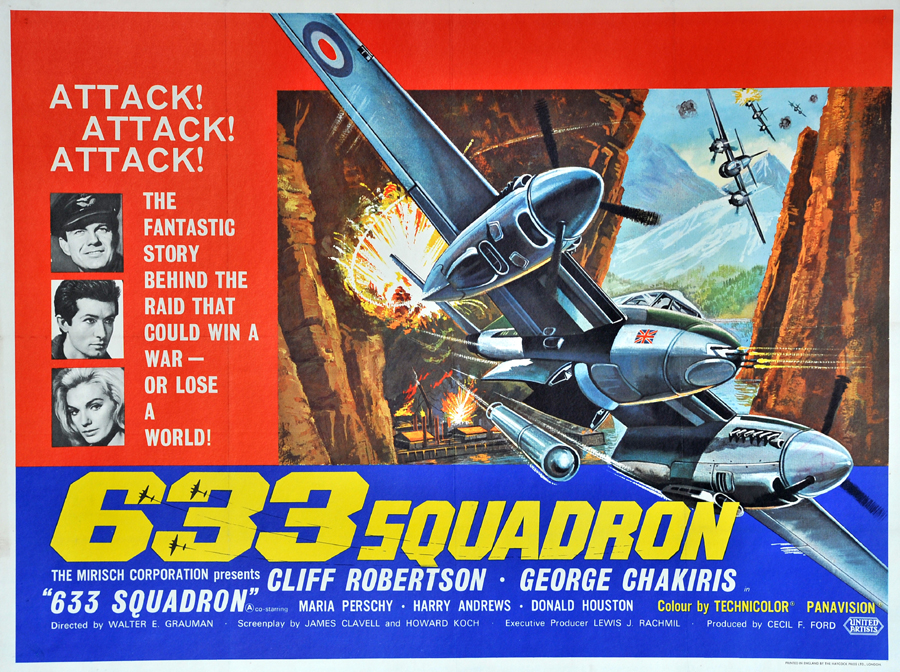 633 Squadron (1964) – Mike's Take On the Movies