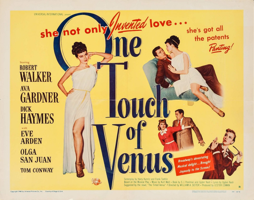 One Touch of Venus (1948) – Mike's Take On the Movies