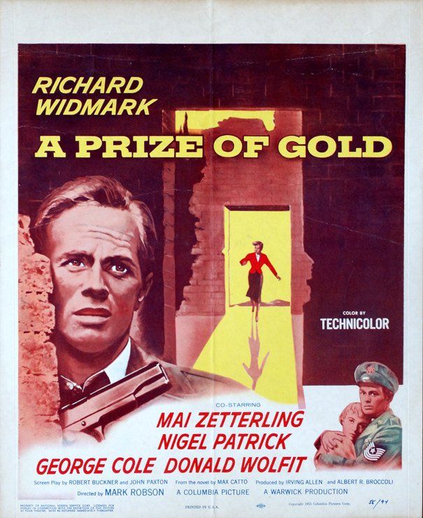 Richard Widmark In The Movies : From A to Z – Mike's Take On the Movies